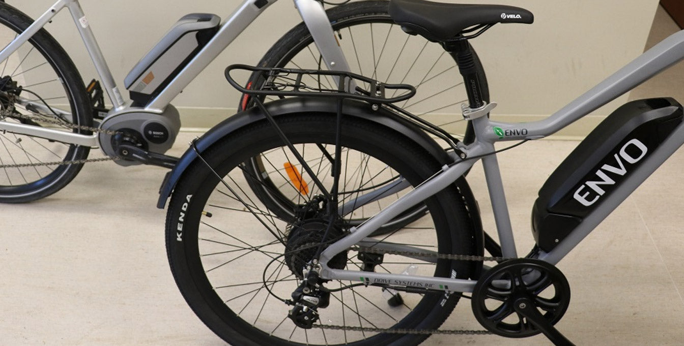 EbikeBC electric bikes ENVO geared hub Vs Bosch mid-drive