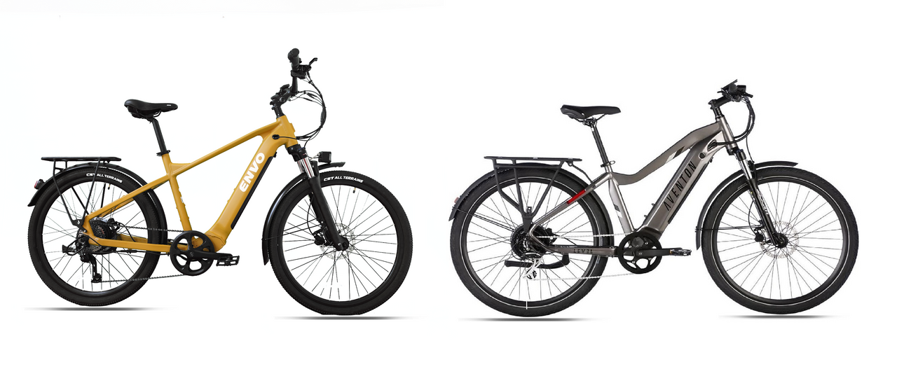 Top city Electric bike Review: Comparing ENVO D50 / Aventon Level.2